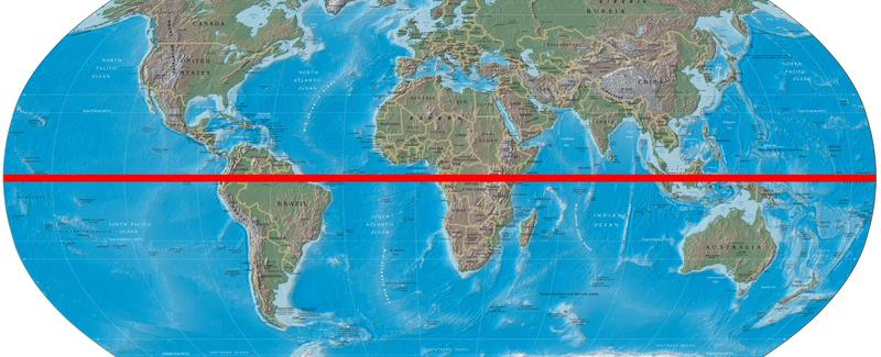 There are 13 countries located along the earth s equator | The Fact Base