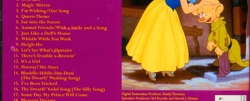 Which disney movie was the first to have a soundtrack album snow white ...