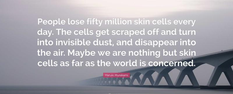 You lose about 4kg of skin cells every year | The Fact Base