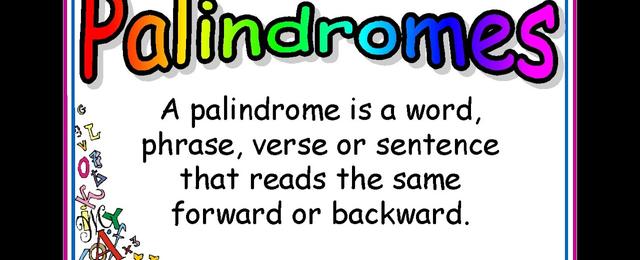 When a word creates another word when spelled backwards it s called a ...