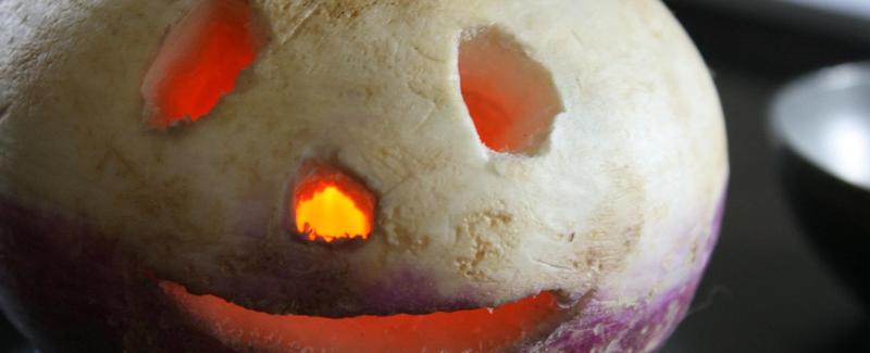 What were the original jack o lanterns made from turnips | The Fact Base