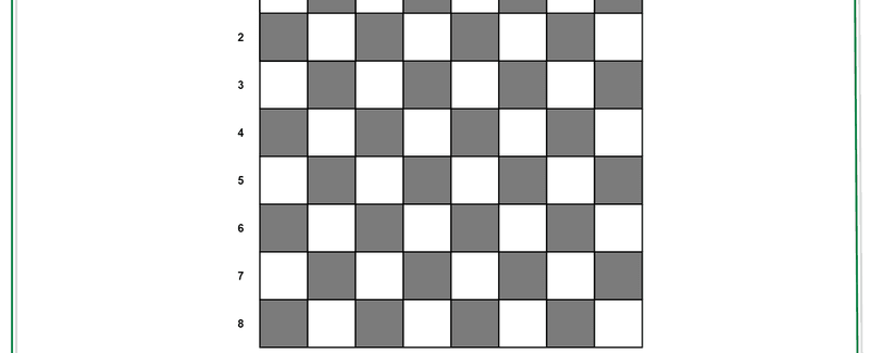 How many squares are there on a standard chessboard 64 | The Fact Base
