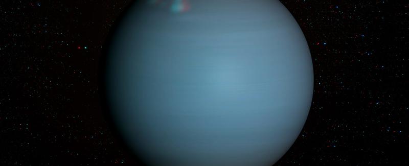 Uranus is blue due to high concentrations of methane in its atmosphere ...